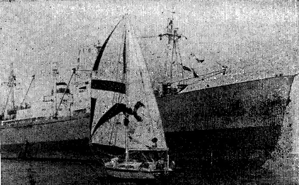 Яхта «Spaciba» - картинка из статьи «Визит в Ленинград на яхте «Spaciba ...